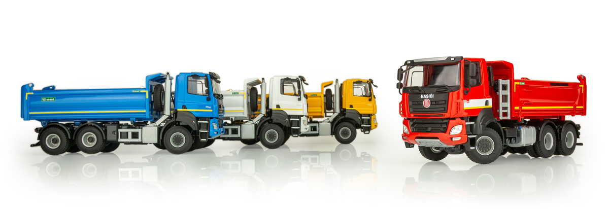 TATRA PHOENIX 6×6 SKLÁPĚČ ČERVENÁ