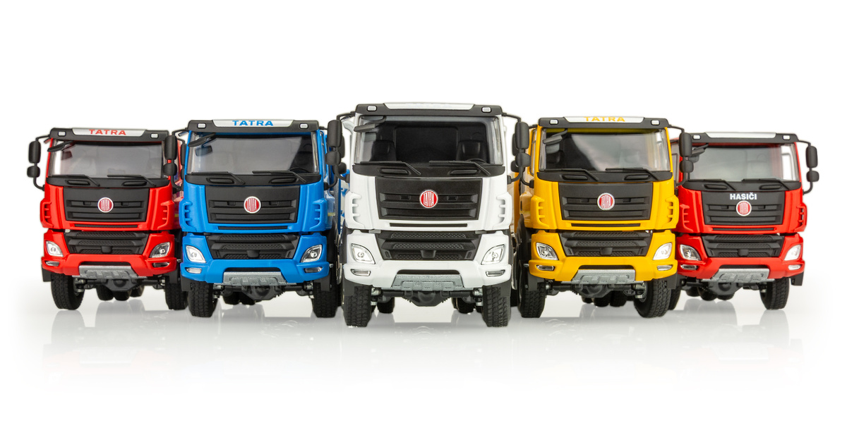 TATRA PHOENIX 6×6 SKLÁPĚČ ČERVENÁ