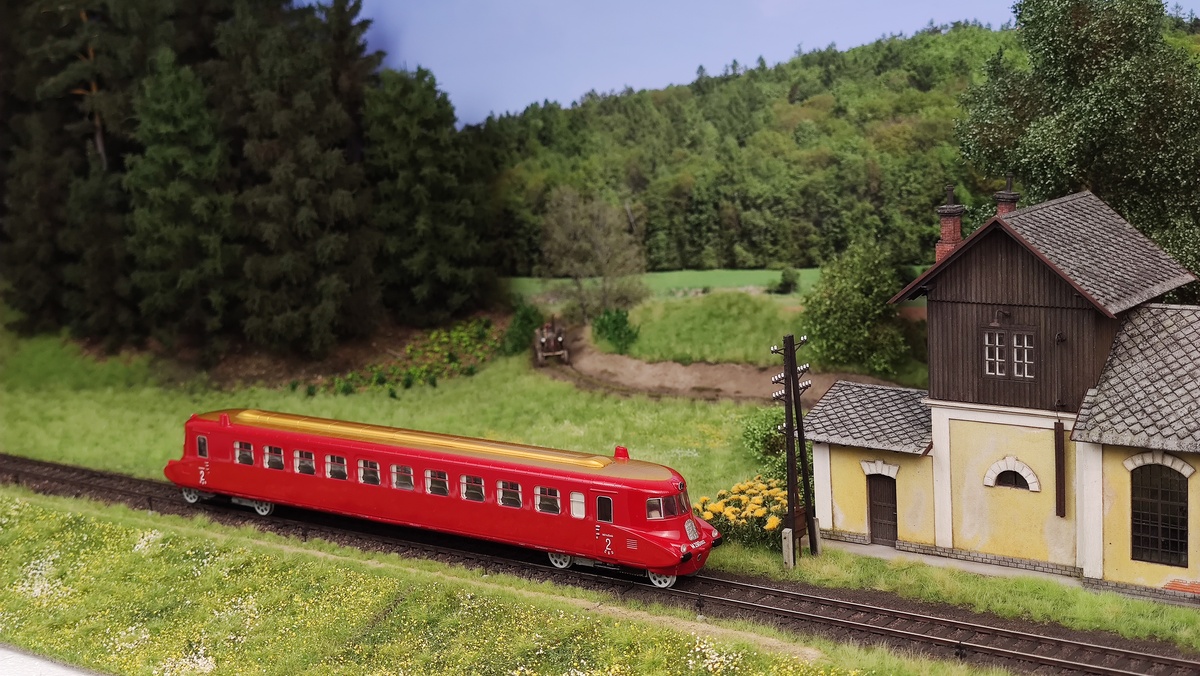 model Slovenská Strela 1:87
